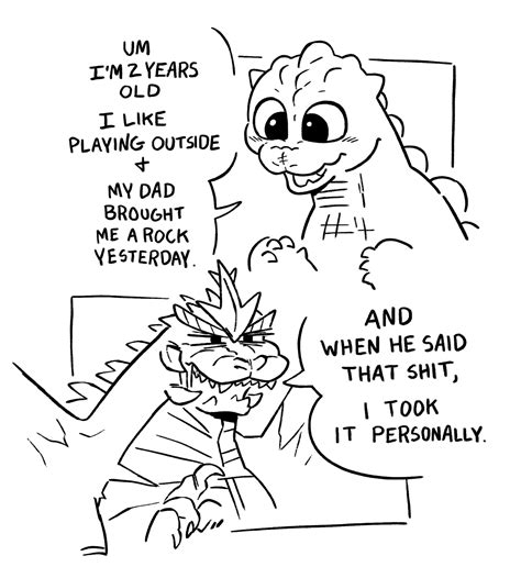 Spacegodzilla Has Beef With Godzilla Jr Artwork By Quaz On Tumblr R Tokusatsu