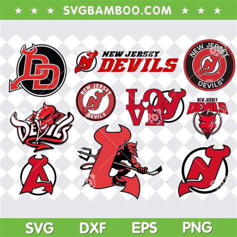 New Jersey Devils Svg Bundle