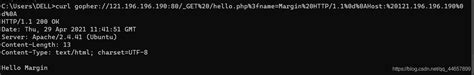 Gopher协议与ssrfctf Gopher来构造get Csdn博客
