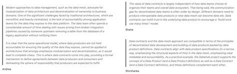 Practical Data Contracts First Hand Insights From 9 Data Experts