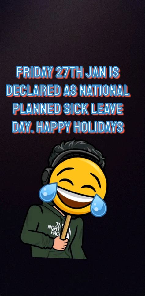 Shahid Killedar On Linkedin Sickleave Friday Republicday