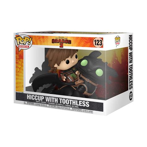 Buy Pop Rides Deluxe Hiccup With Toothless At Funko