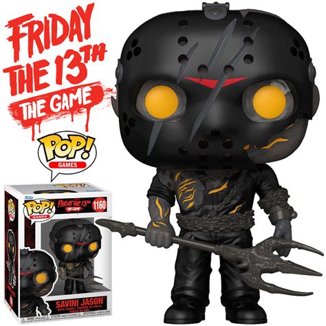 Boneco Pop Savini Jason Voorhees Do Jogo Friday The 13th The Game