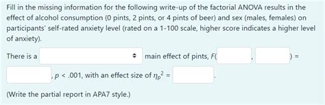 Sex Attract Pints AnxietyMale 50 0 Chegg Com