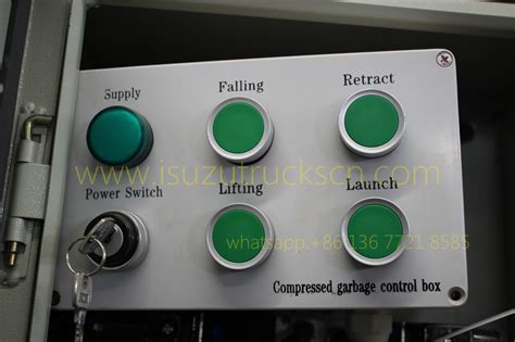 Hot Selling Industrial Garbage Compactor Truck Body Set In China PowerStar Trucks