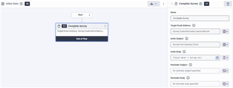 navigate and download example web survey invite flows genesys cloud