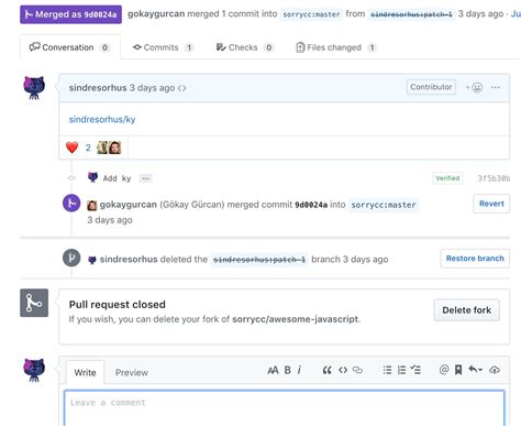 Sindre Sorhus On Twitter Another Minor But Very Useful New GitHub Feature GitHub Now Has A