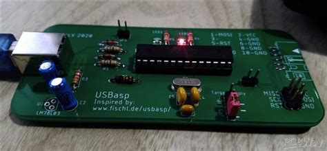 Usbasp Usb Programmer For Atmel Avr Controllers Share Project Pcbway