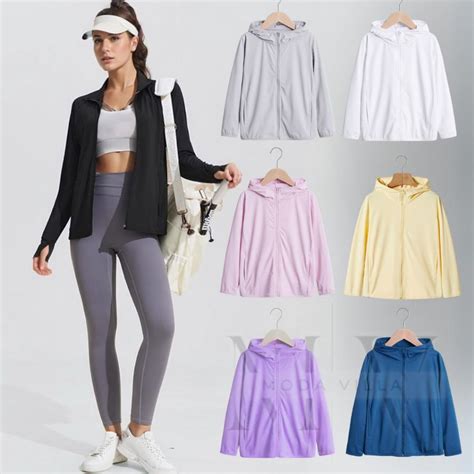 Uv Jacket Summer Upf50 Sunlight Protection Baju Jogging Jacket Unisex 防晒外套 Shopee Malaysia