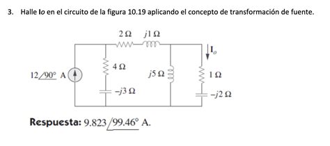 Solved Find Io In The Circuit Of Fig 1019 Using
