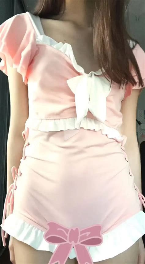 Kawaii Fashion Japanese Korean Sweetheart Ruffle One Piece Swimsuit The Kawaii Factory