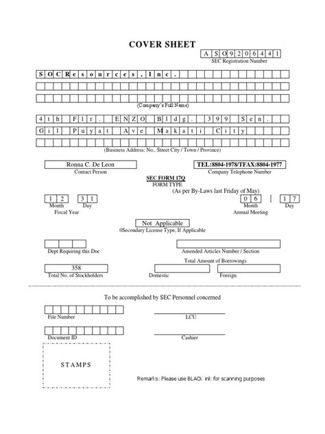 Socresources Inc Sec Form 17q 3rdq 2022 21nov2022 Pse Pdf