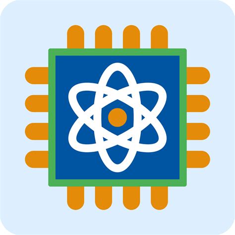 Quantum Computing Vector Icon Vector Art At Vecteezy