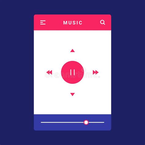 Ui Ux And Gui Template Layout For Mobile Apps Stock Vector