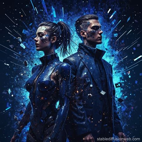 Cyberpunk Alpha Map Texture Stable Diffusion Online