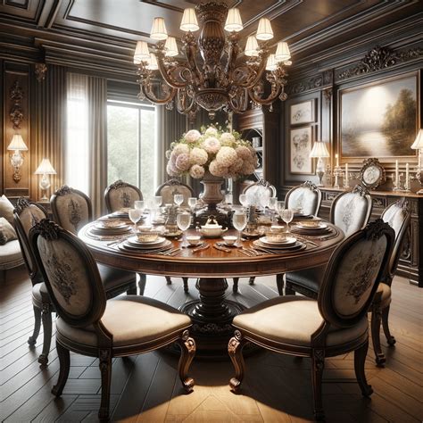 Traditional Dining Table Taitlin Studio Edmonton