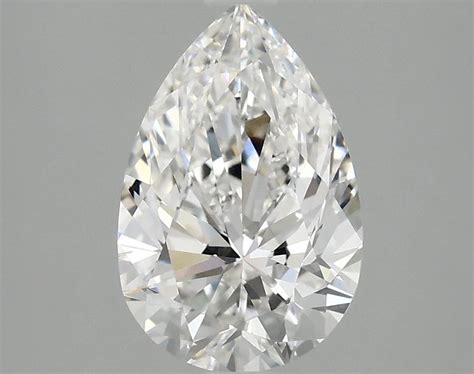 20 Carat Pear Shaped Excellent Cut Vs2 Igi Certified Lab Grown Diamon