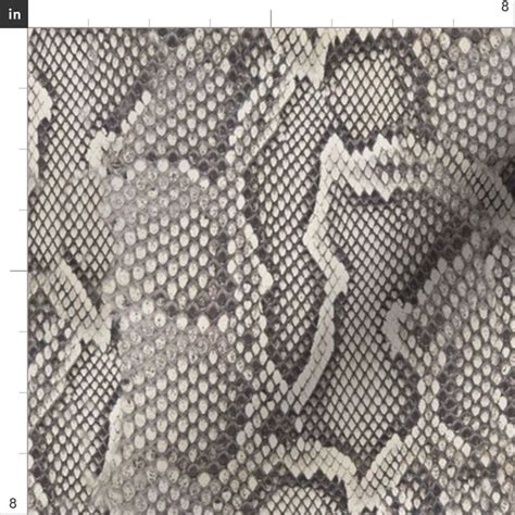 Python Fabric Spoonflower Fabric Python Fabric Minky Fabric