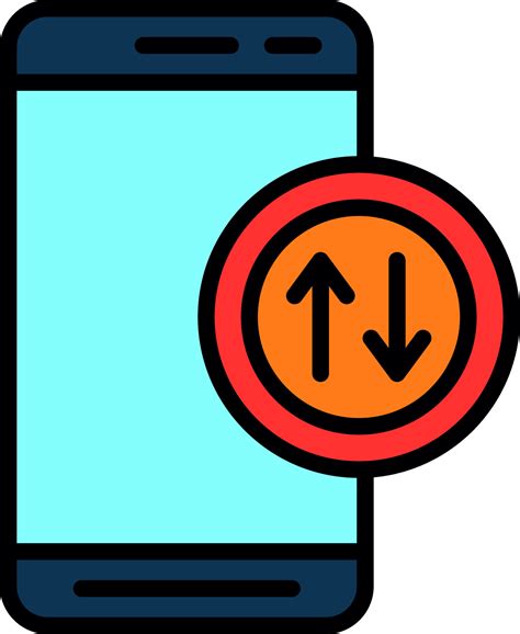 Mobile Data Vector Icon Design 26095986 Vector Art At Vecteezy