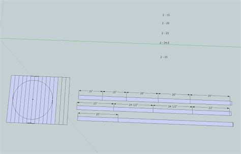 Lady Goats Make A 24 Round Table Top