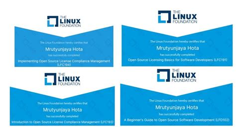 Mrutyunjaya Jay Hota On Linkedin Thelinuxfoundation Foss Opensource
