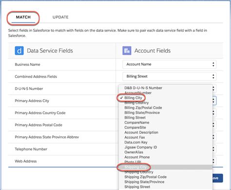 Edit The Field Mapping For A Data Integration Rule