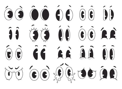 Simple Cartoon Eyes