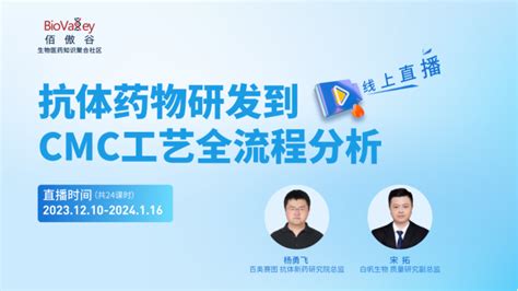 抗体药物研发到cmc工艺全流程 知乎