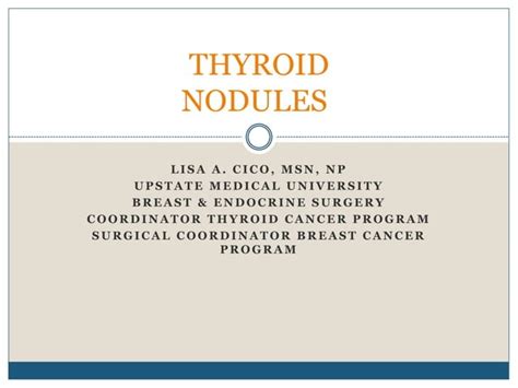 Thyroid Nodules Ppt June 2013 Pptx