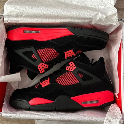 Red Thunder Jordan 4s Artofit