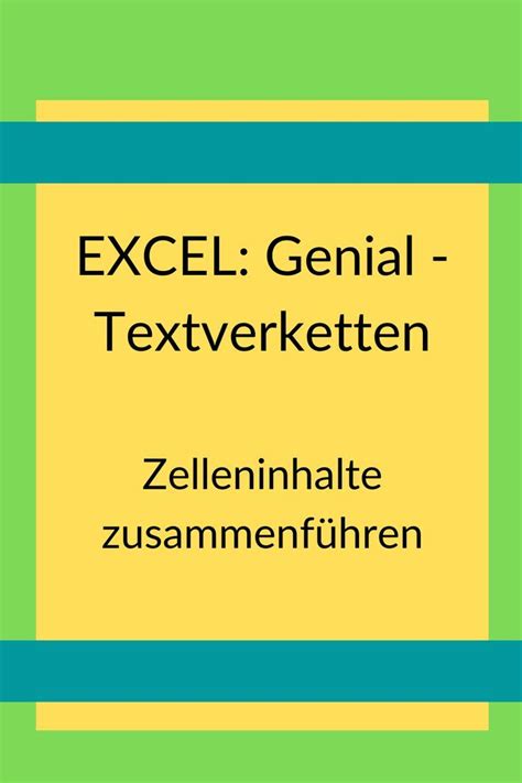 Textverketten In Excel Artofit