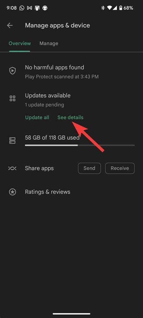 how to update android apps