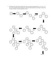 CSE 310 Recitation 7 Docx 1 6 Pts Show The Red Black Tree That
