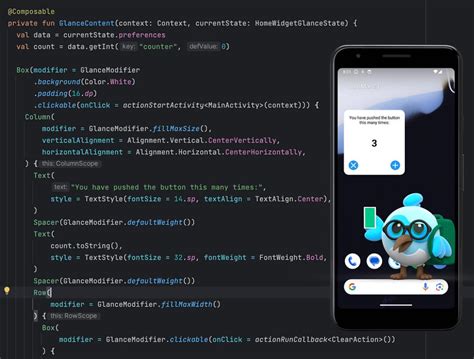 Jetpack Glance Home Screen Widgets With Flutter Sebastian Röhl