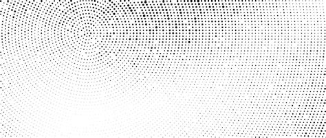 Radial Halftone Dots Dotted Stains Gradient Background Concentric Comic Texture With Fading