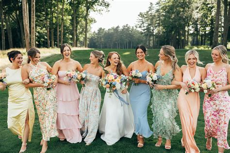 Spring Wedding Bridesmaid Dresses 60 Photos