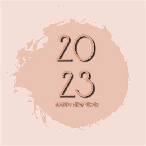 Premium Vector Happy New Year 2023 Vector Typography Illustration