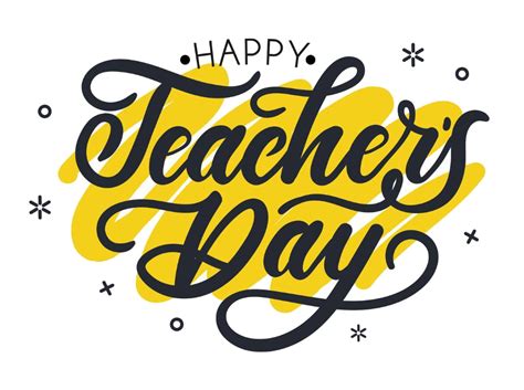 Happy Teachers Day Png Text Photo