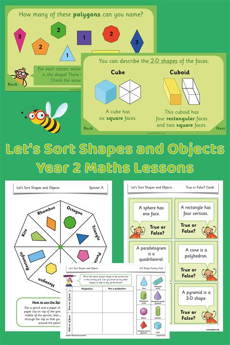 Shape Sorting Worksheet Ks