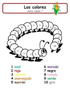 48 Ideias De Los Colores Atividades Em Espanhol Ensino De Espanhol