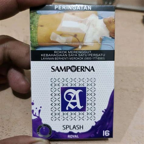 Jual Rokok Sampoerna Splash Royal 12 Termurah Harga Grosir Terupdate Hari Ini Blibli