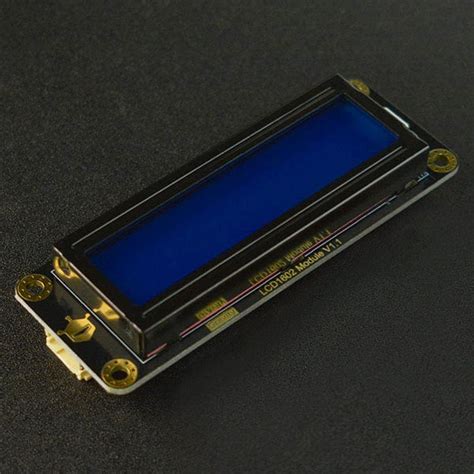 Gravity I2c Lcd1602 Arduino Lcd Display Module Blue The Pi Hut