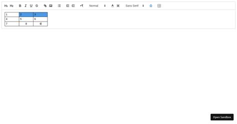 React Quill Codesandbox