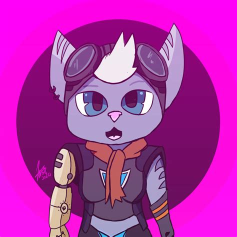 Lombax Girl By Karpsii On Deviantart