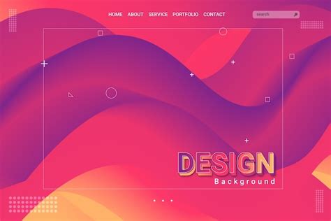 Premium Vector Colorful Fluid Background