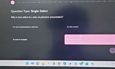 Question Type Single Select Why Is Text Added StudyX