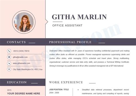 15 Contoh CV Lamaran Kerja Format Word Berbagai Posisi