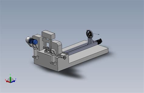 管材切割设备 Solidworks 2018 模型图纸下载 懒石网