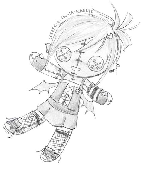 Cartoon Sketches Drawing Sketches Cartoon Art Drawing Ideas Voodoo Doll Tattoo Voodoo Dolls