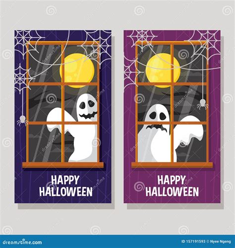 Ghost Peeking Royalty Free Stock Image 197475958